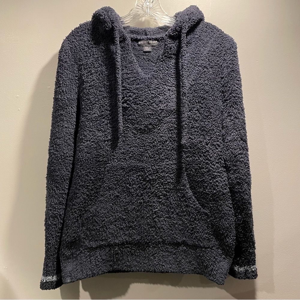 Barefoot Dreams Blue Baja Lounge Hoodie Size 1 - Gem